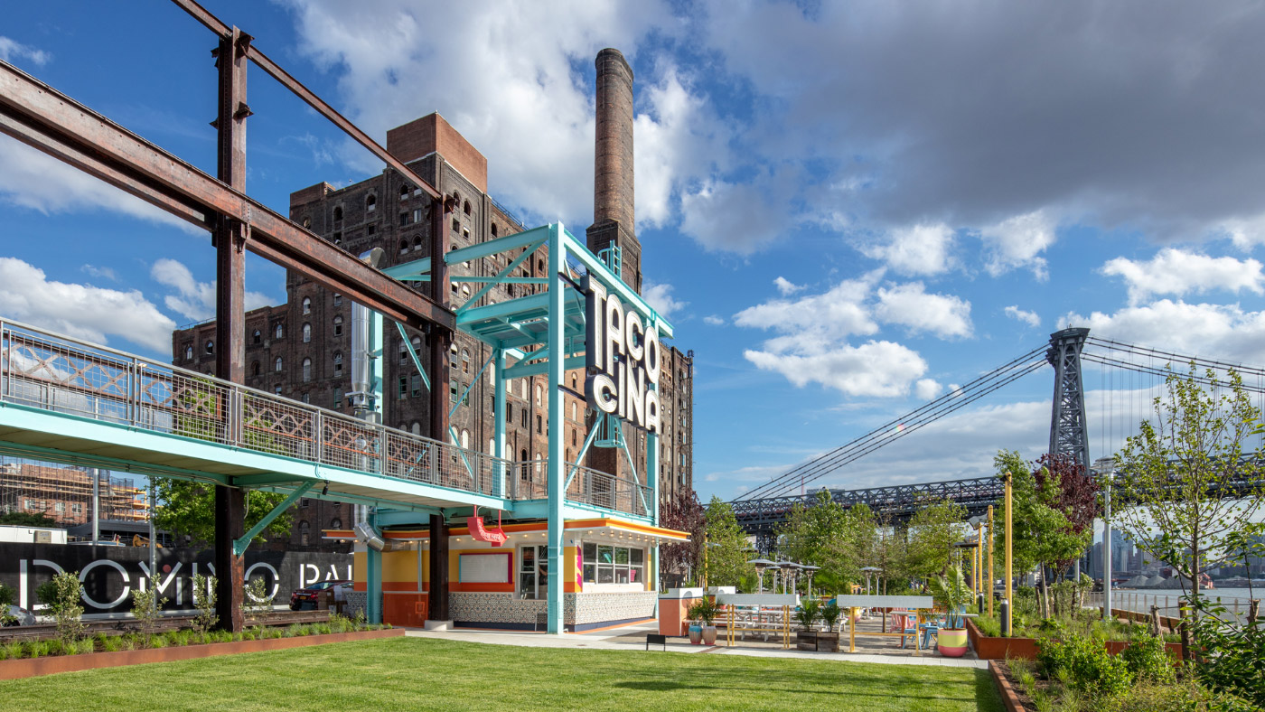 在多米诺公园开放之前，让我们来看看已经完工的多米诺公园