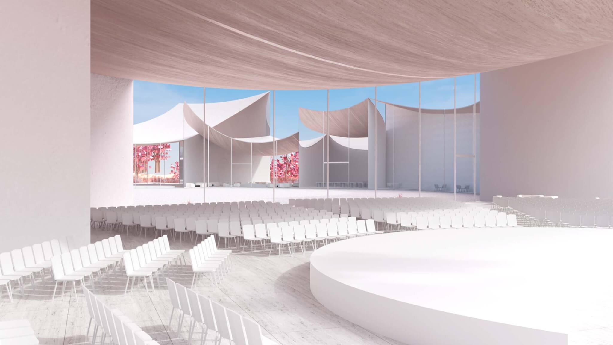 建筑师为丝绸之路元世界设计文化场馆